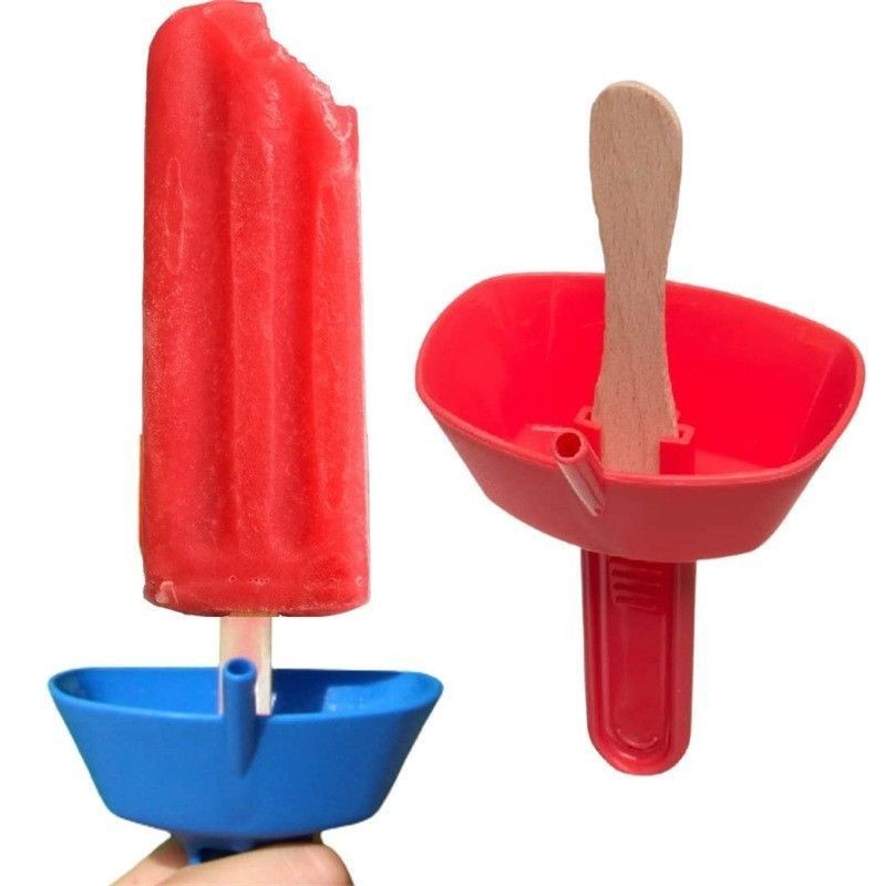 Children Eating Popsicle Handy Tool Anti-Drip Popsicle Portable Stand ...