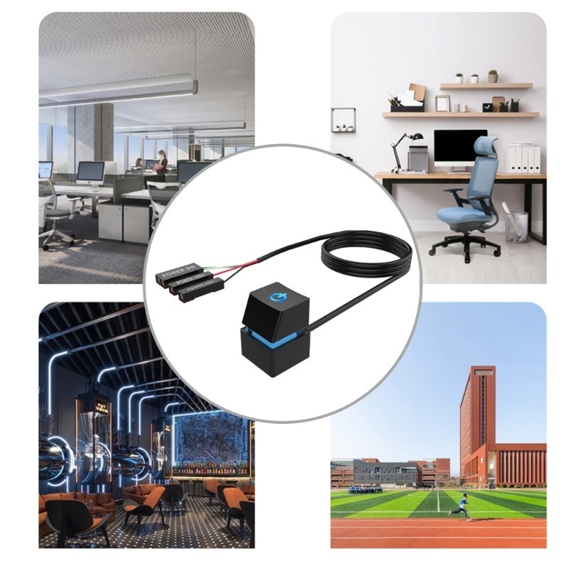 R* PC Case External Power Button For Power Switching with Colorful ...