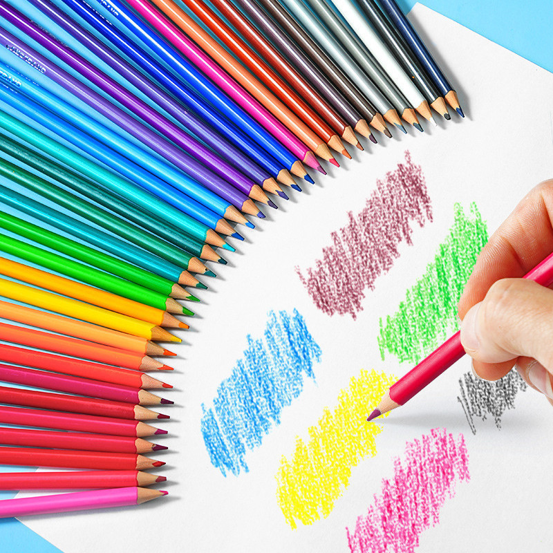 12 COLOR CHARACTER COLOR PENCILS / COLORED PENCILS THEME / 12 COLOR ...