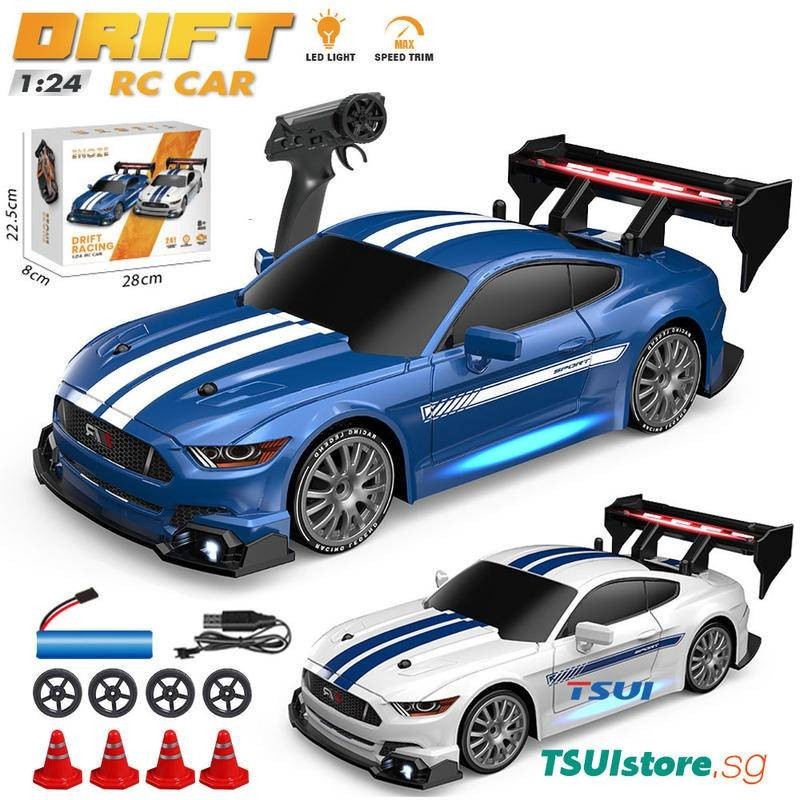 4WD RC Drift Car Toy GTR Ford Mustang Model Off-Road Sport Racing Car 2 ...