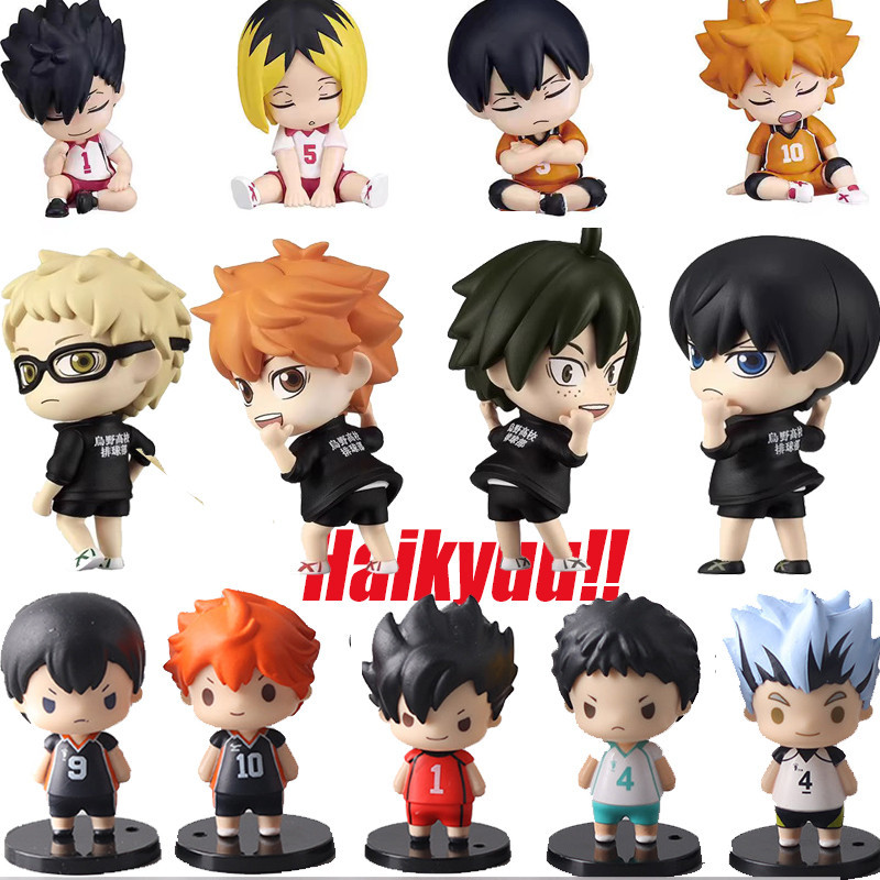 Haikyuu!! Action Figure Shoyo Hinata Tobio Kageyama Kozume Kenma Q ...