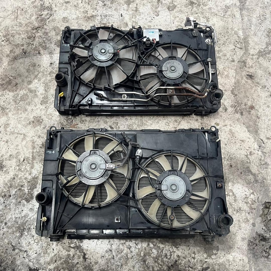 Toyota Estima ACR50 GSR50 2.4 3.5 Radiator Auto Fan IMPORTED FROM JAPAN ...