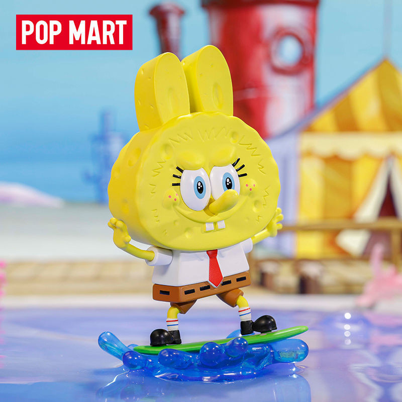 Popmart LABUBU SpongeBob StrawPants Patrick Star Blind BoxPOPMART ...