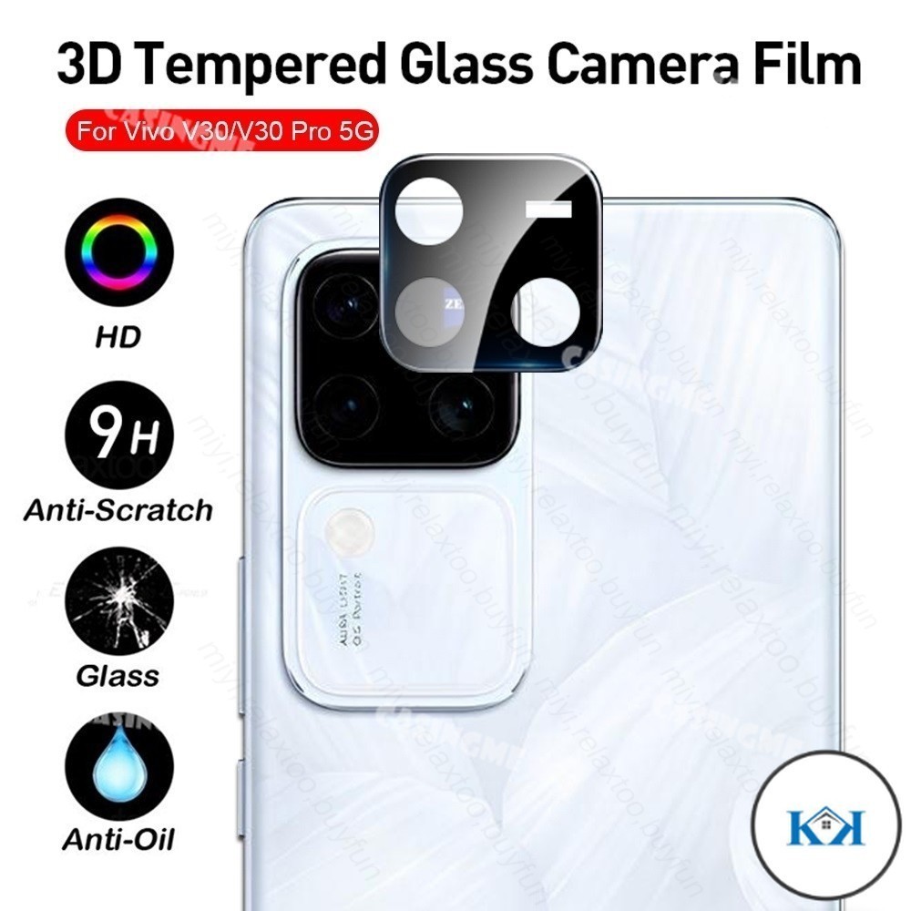 KK Vivo V30 5G V30Pro 2024 Full Coverage 3D Camera Lens For VivoV30 5G Vivo V 30 30V V30 Pro ...