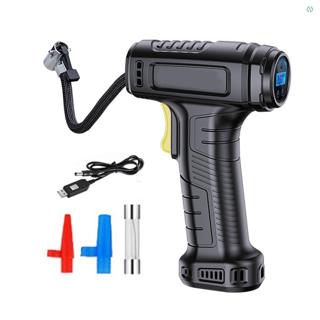 Tire Inflator Air Compressor Portable Fast Inflation Pump Car Air Pump ...