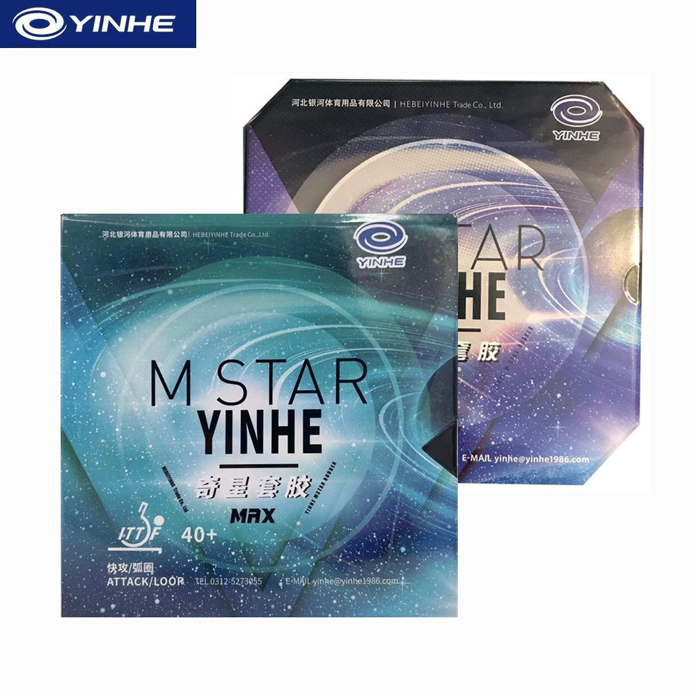 Original Yinhe M.Star Table Tennis Rubber M-Satr High Sticky Ping Pong ...