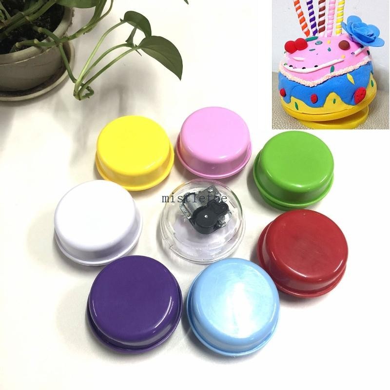 MIS Round Rotating Baby Bed Music Box Base Bedside Pleasant Birthday ...