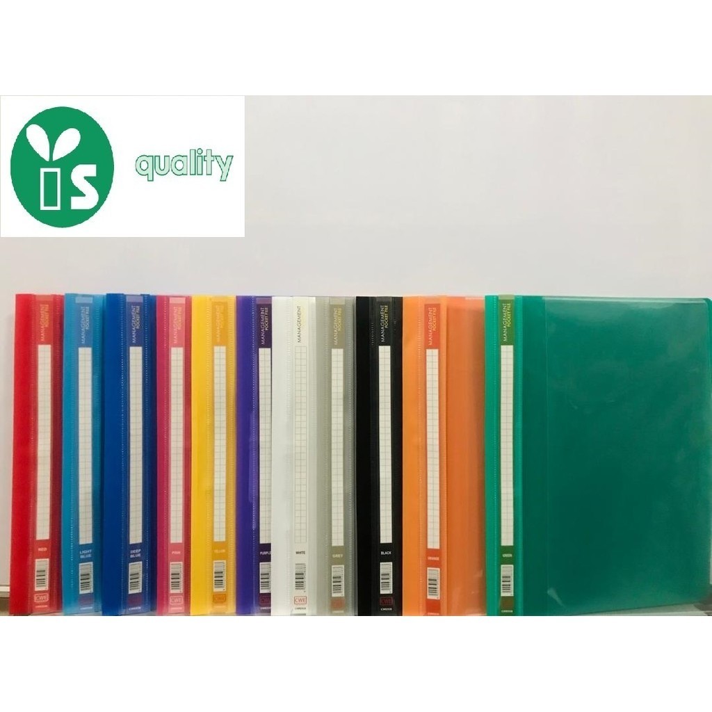 CWE838 MANAGEMENT POCKET FILE A4 (THICK) | Shopee Malaysia