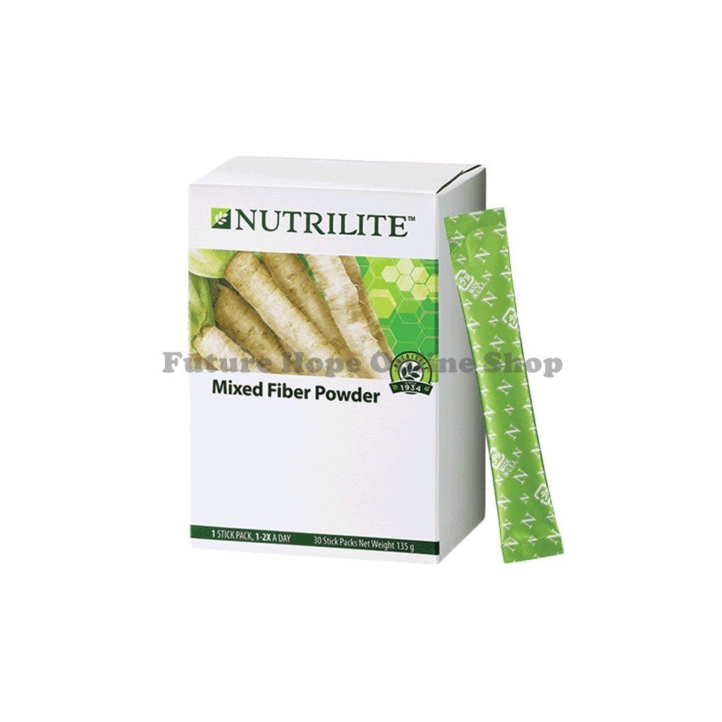 Nutrilite Mixed Fiber Fibre Powder - 4.5g X 30 Stick Packs | Shopee ...
