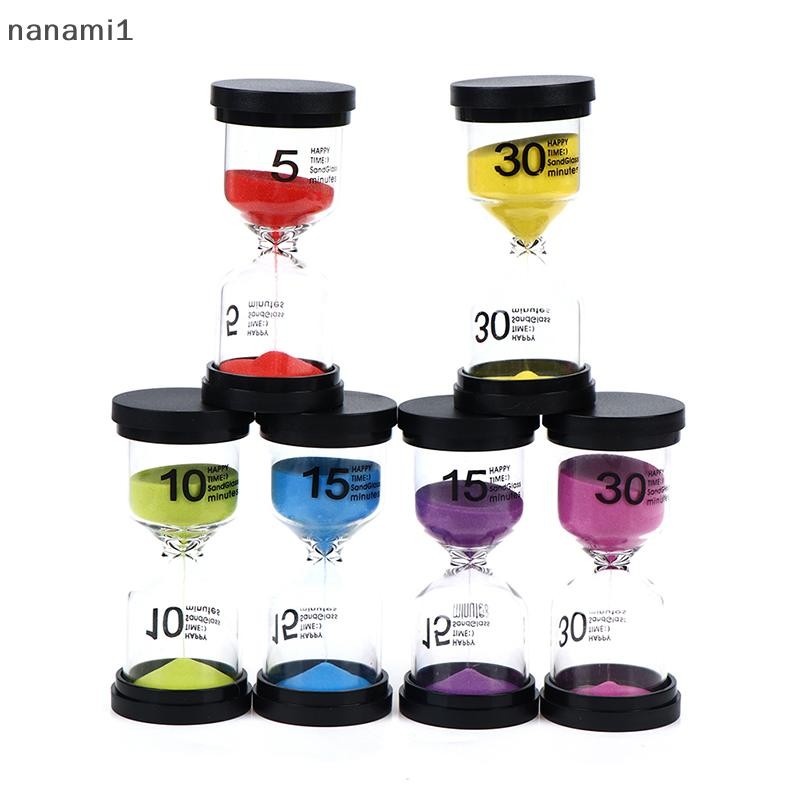 nanami1 5/10/15/30 minutes Sand Watch Hourglass Sandglass Sand Cook ...