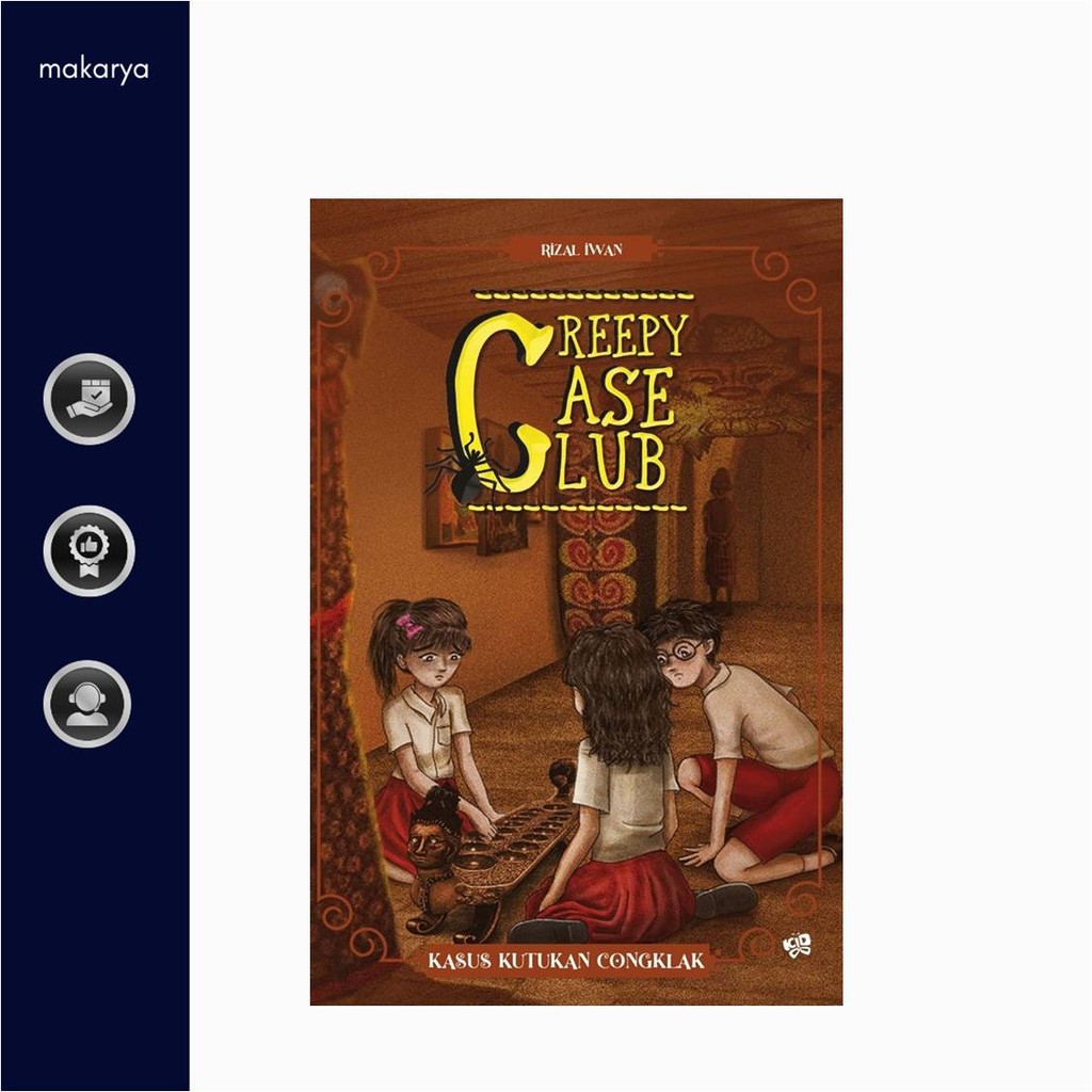 Novel Creepy Case Club 3 Cases Curse Congklak (Rizal Iwan) | Shopee ...