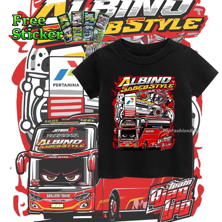 Lovadizz - ALBINO SABEBSTYLE Jb5 Bus Vector T-Shirt Telolet Bus Boys 1 ...
