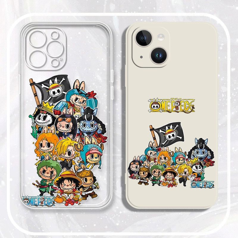 One Piece labubu One Piece labubu Fun Phone Case Suitable for Apple 15 ...