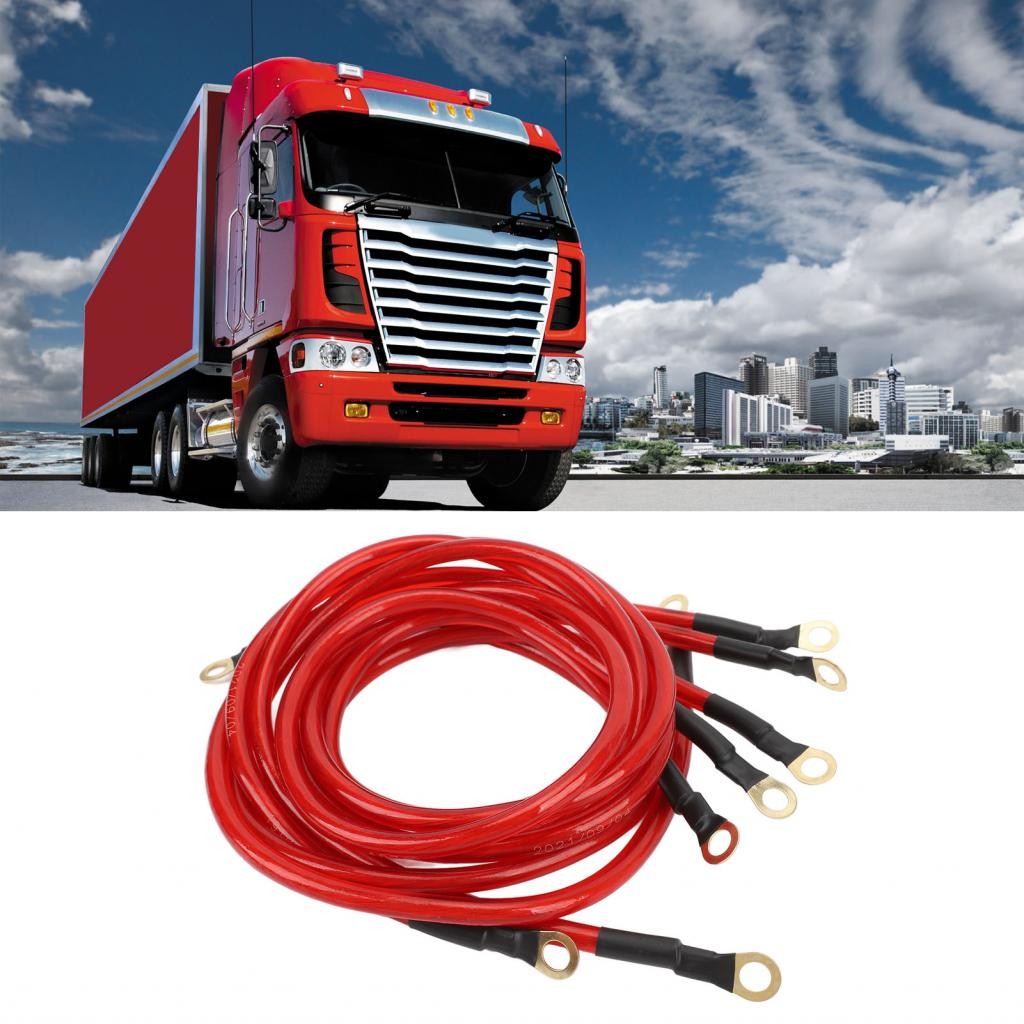 Titishop Car Grounding Cable Wire Kit 5Pcs Ground Improve Start ...