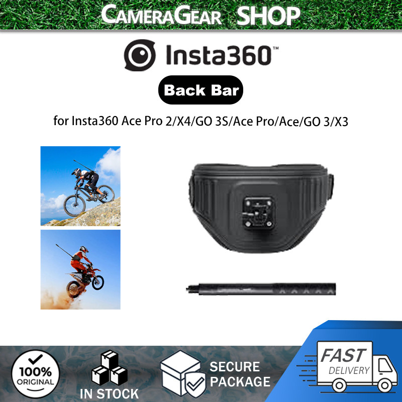 Insta360 Back Bar for Insta360 Ace Pro 2/X4/GO 3S/Ace Pro/Ace/GO 3/X3 ...