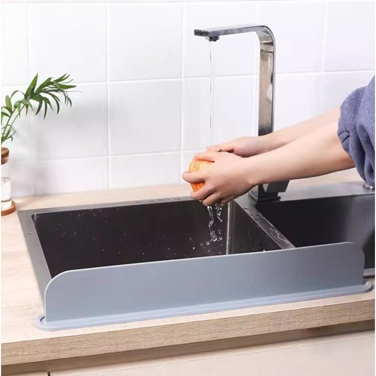 Water Sink Splash Guard for Kitchen Countertop, Bathroom Basin ...