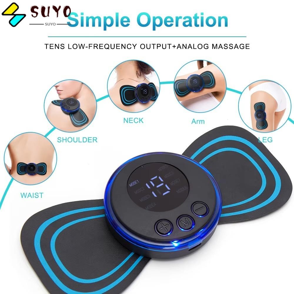 SUYO Cervical Spine Massager, Multifunctional 8 Modes Adjustable ...