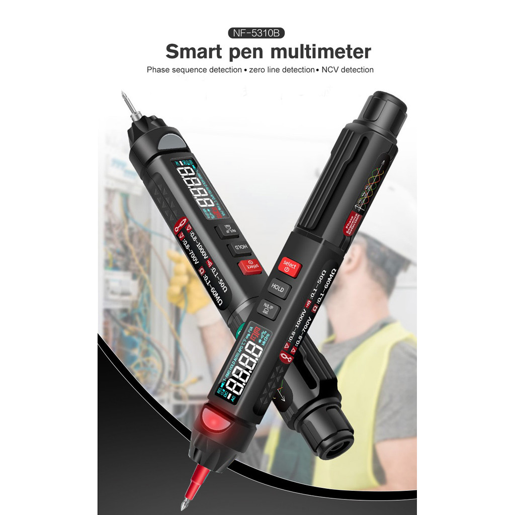 NOYAFA Smart Digital Multimeter Voltage Detector Tester NCV Non-contact ...
