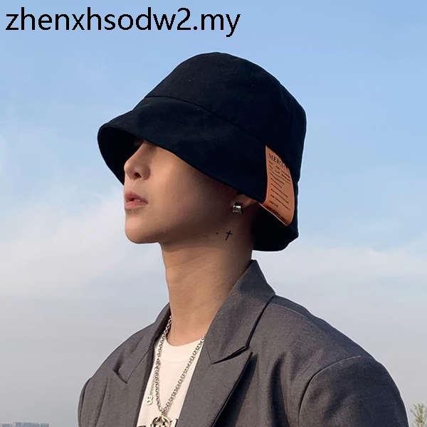 Bucket Hat Male Big Head Circumference ins Street Wear Summer Sunscreen ...