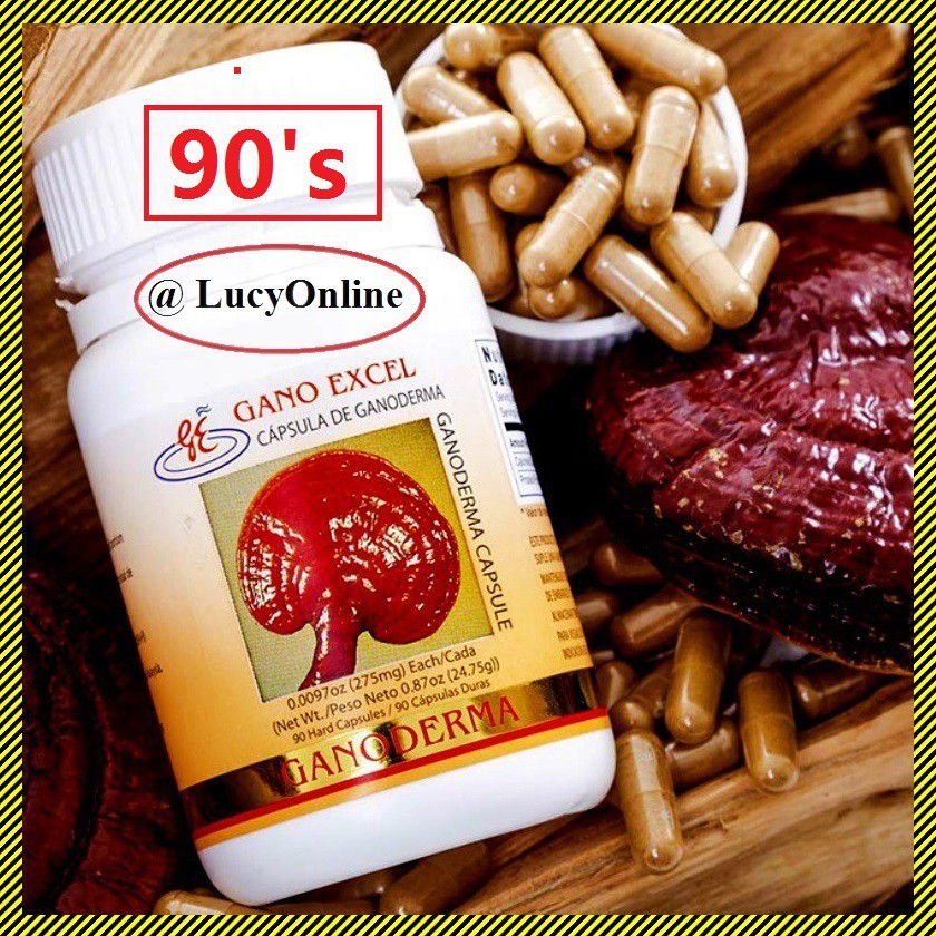 GANO EXCEL Ganoderma 90 Capsules with Ganoderma Lucidum ( Ready Stock ...