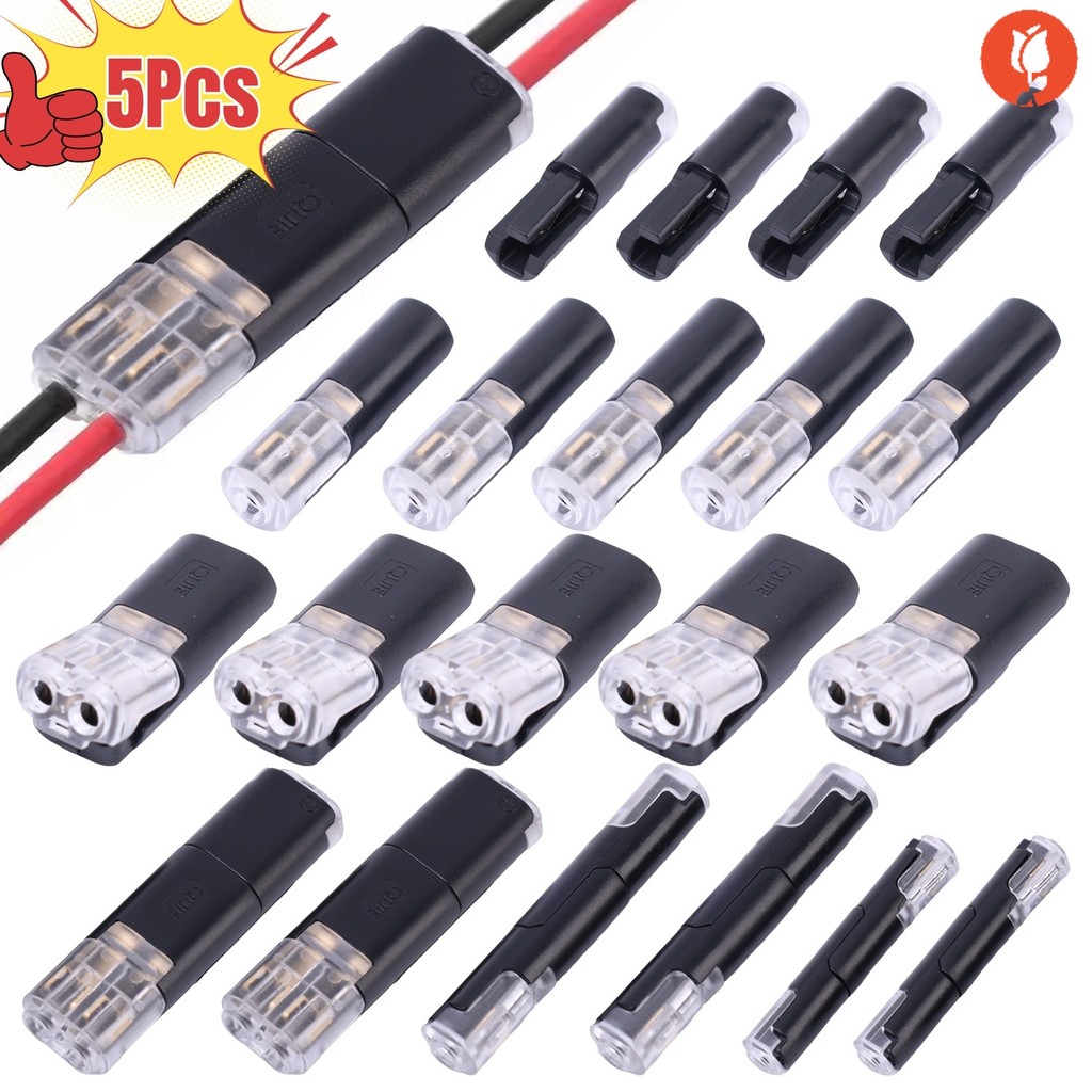 Portable Non Stripping Wire Terminal Block - Compact Fireproof Plug ...