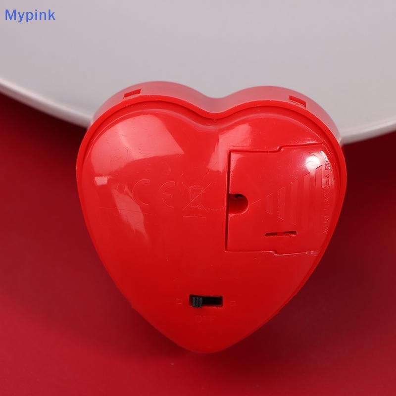 Mypink Heart Shaped Voice Recorder Mini Recorder Programmable Sound ...