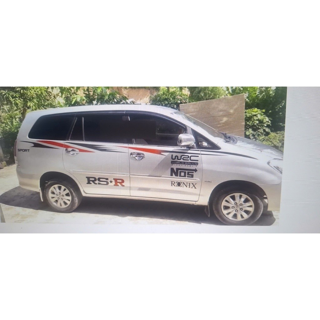 [VIP] Innova RS car side sticker, wavy style, new model TCM | Shopee ...