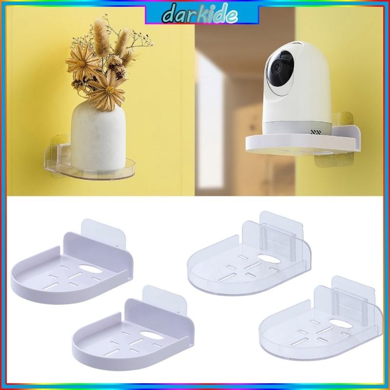 Dark Adhesive Floating Shelf Wall Shelf Non-Drilling Baby Monitor Shelf ...