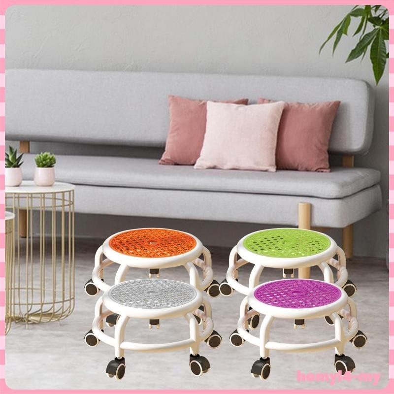 [HomyldfMY] Universal Stool, Pedicure Stool Makeup Low Noise Low Roller ...
