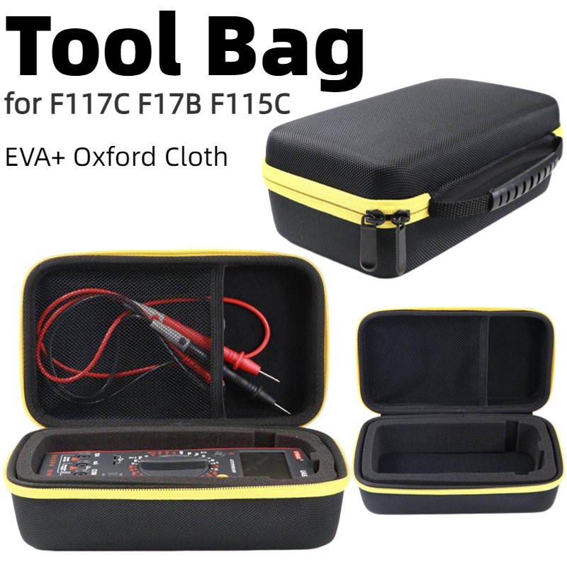 Multimeter Storage Bag Organizer Waterproof Hard Case Storage Toolbag ...