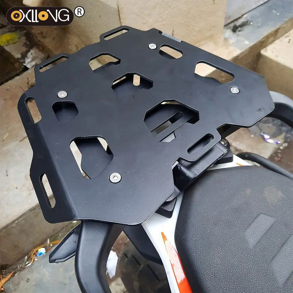 Motorcycle Rear Carrier Luggage Rack Tailbox Fixer Holder Cargo Bracket ...