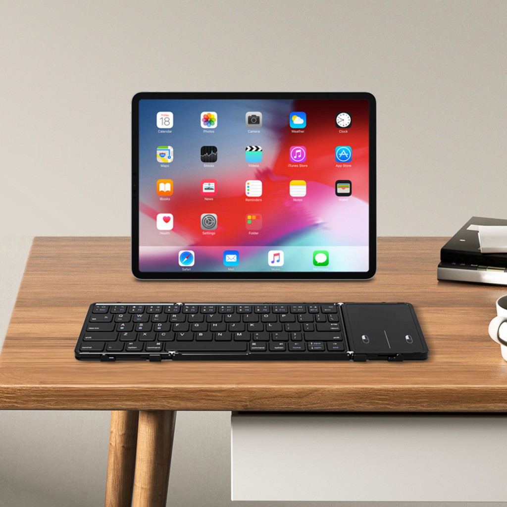 ET- Wireless Keyboard with Touchpad Lightweight Keyboard Portable ...
