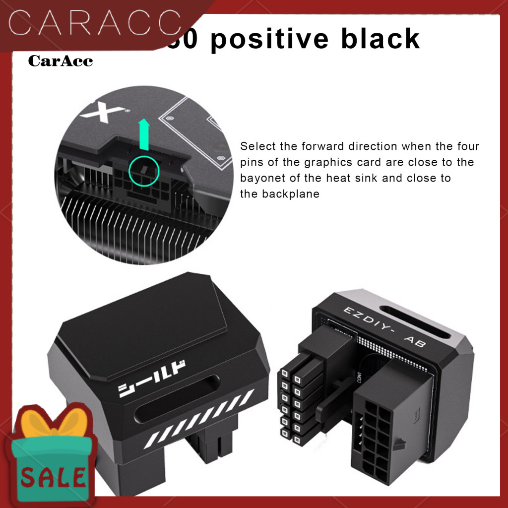 Gpu Power Adapter 16-pin Gpu Power Connector 12vhpwr 16pin 180 Degree ...
