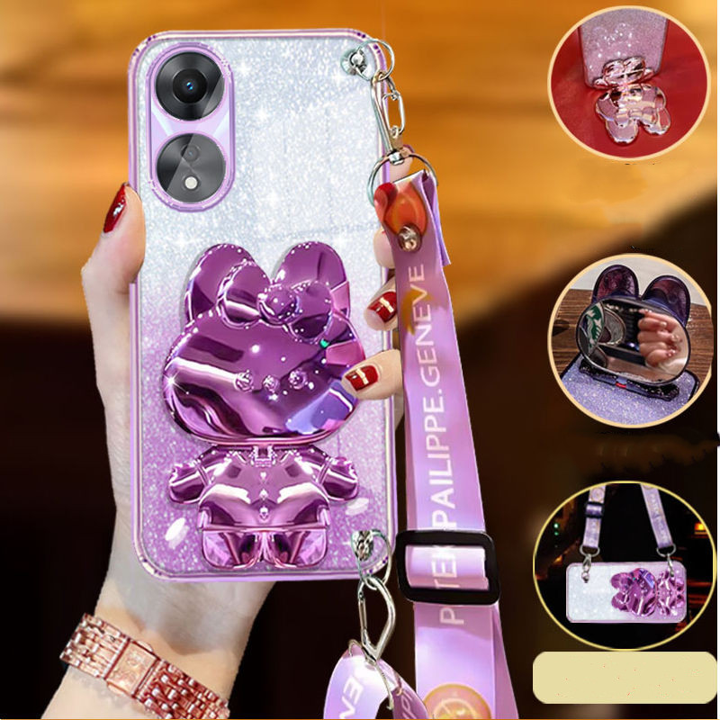 Casing OPPO A2 Pro A3 Pro A2M A17 A17K Reno 8T 4G 5G Electroplating ...