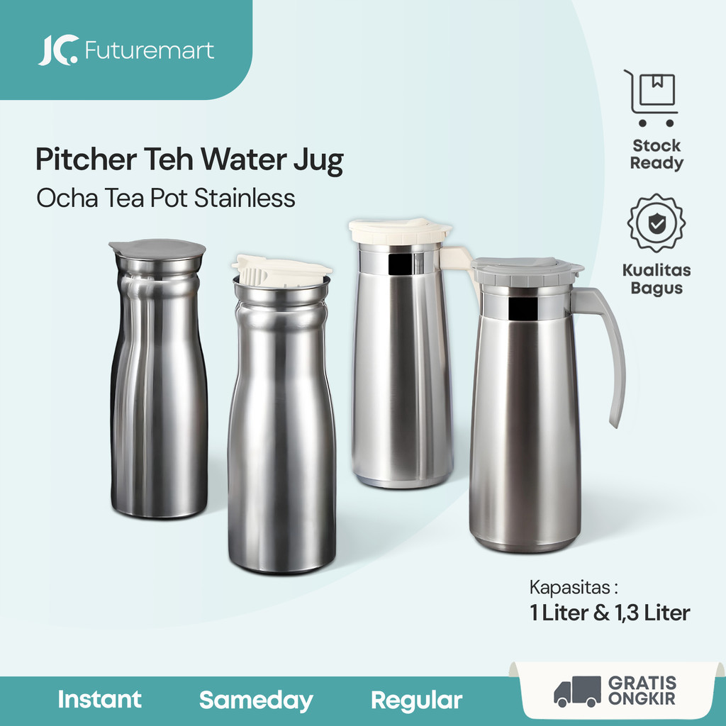 Insulated Korean water jug tea Pitcher teapot ocha tea pot stainless ...