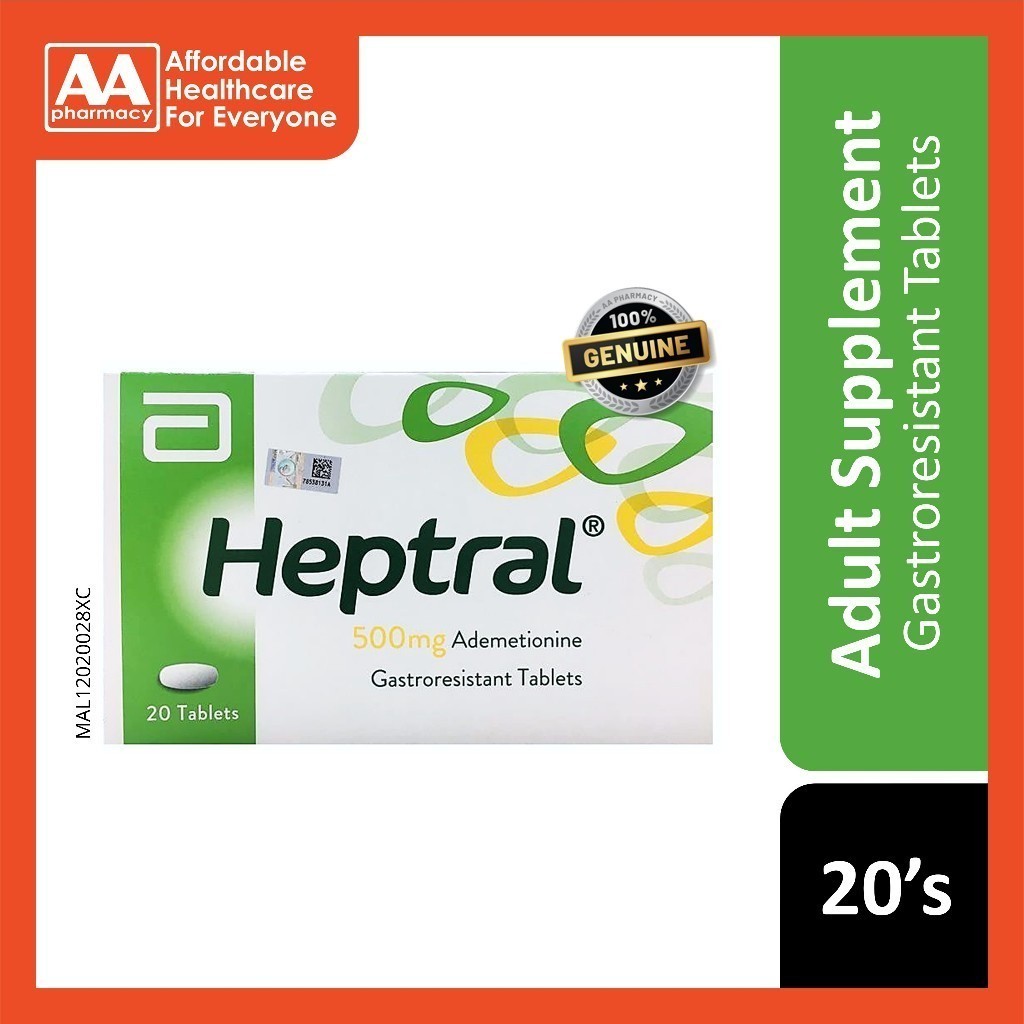 Heptral 500mg Tablets 20's | Shopee Malaysia