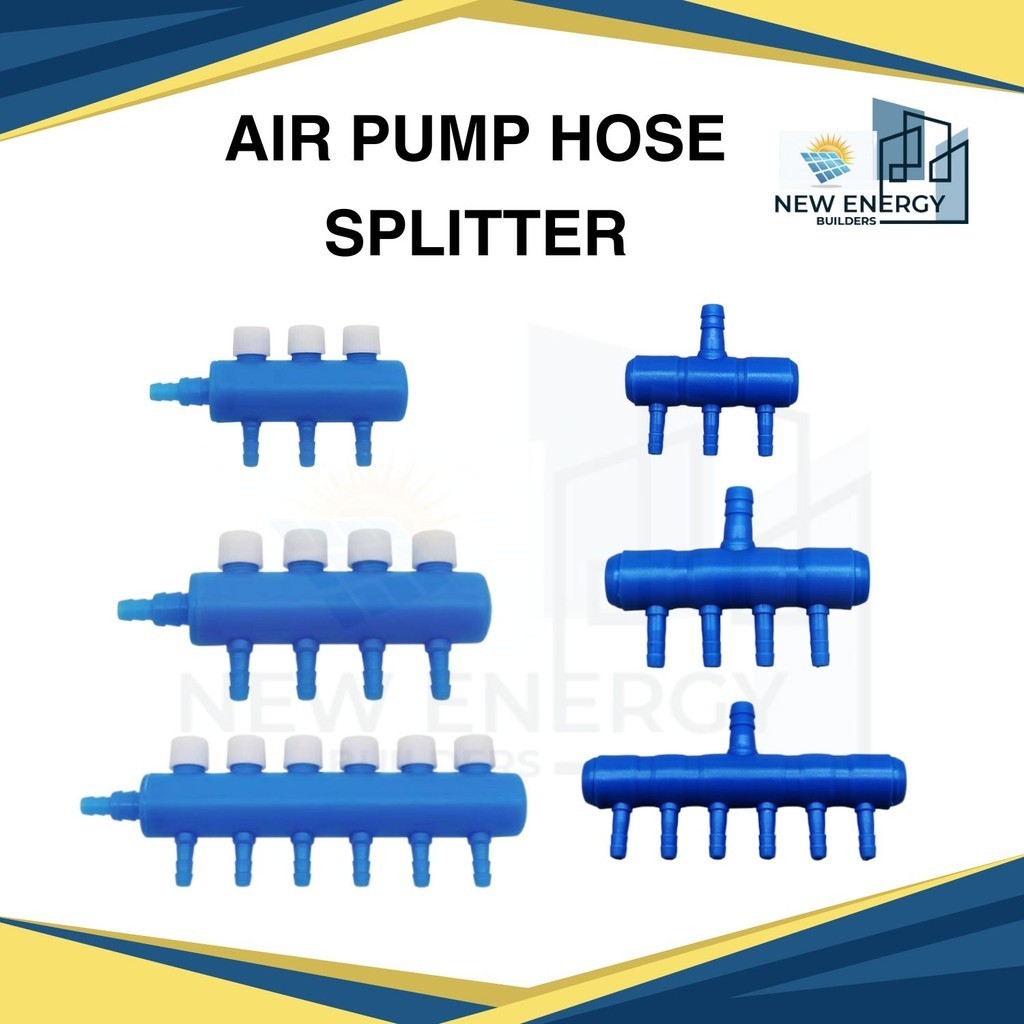 N.E.B || Air Pump Hose Splitter Water Tube Connector Fish Tank Oxygen ...