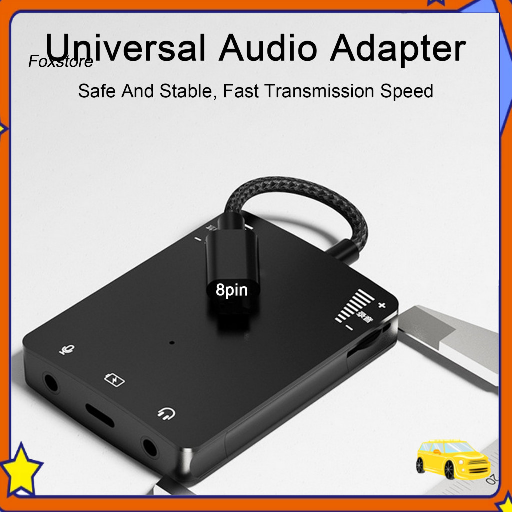 [Fx] Speaker Audio Interface Adapter Audio Sound Converter High-speed ...