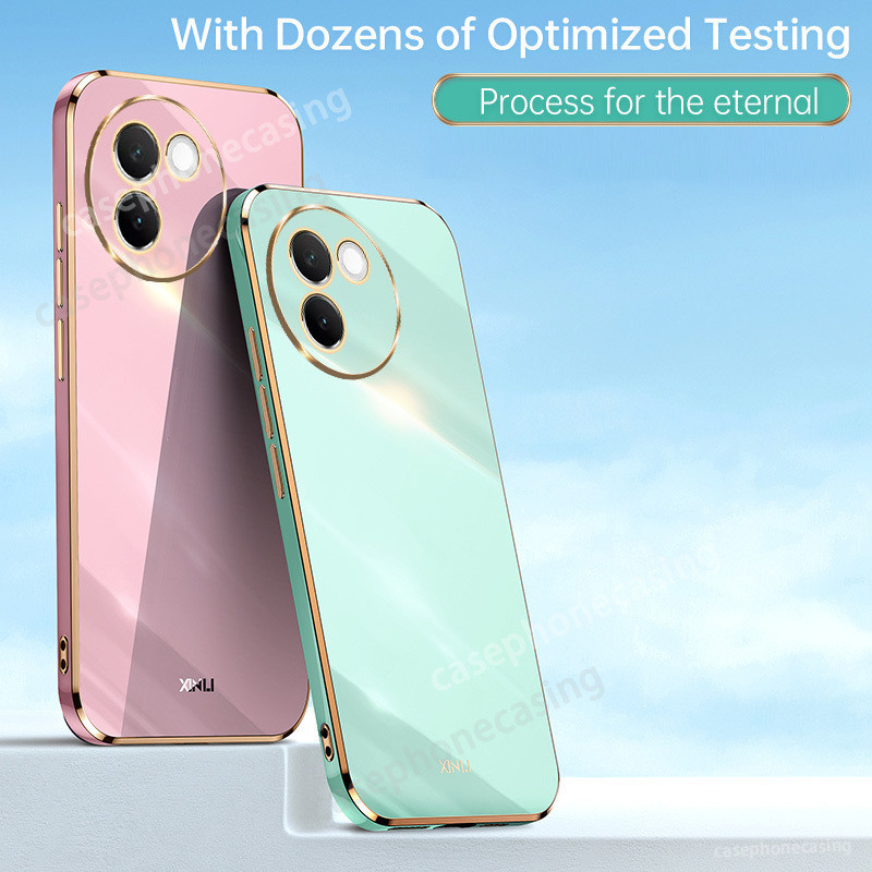 Casing For VIVO V30E V30 E 5G 2024 Phone Case 6D Electroplate Frame ...