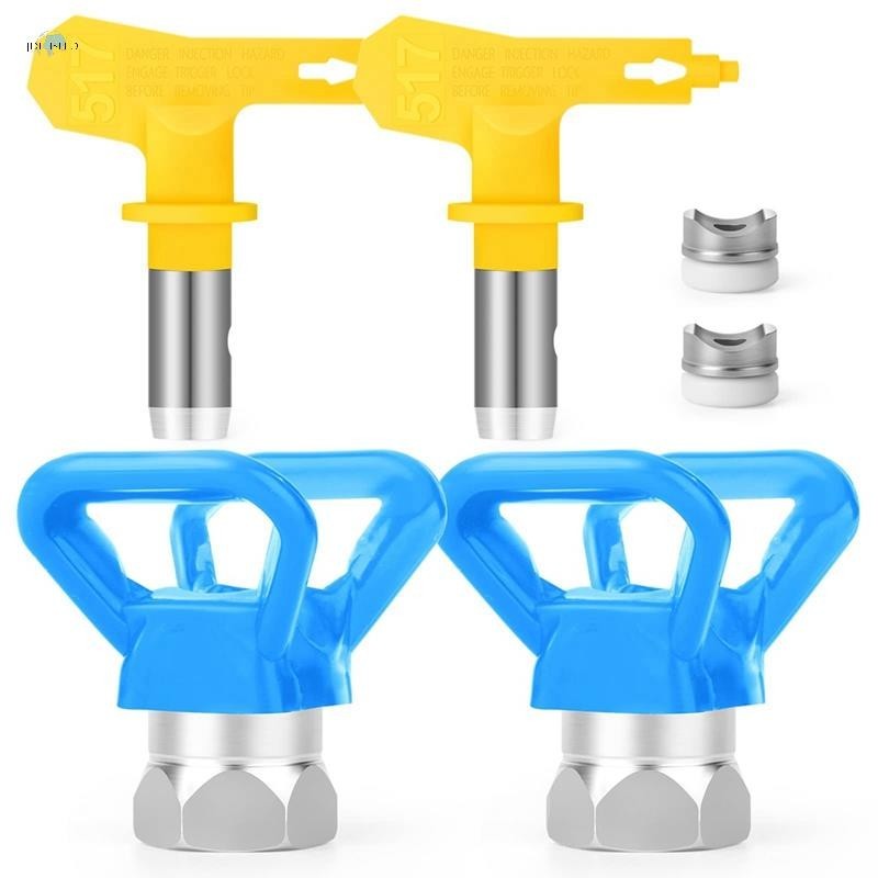 Reversible Tips Airless Paint Sprayer Nozzle Tips Airless Sprayer ...