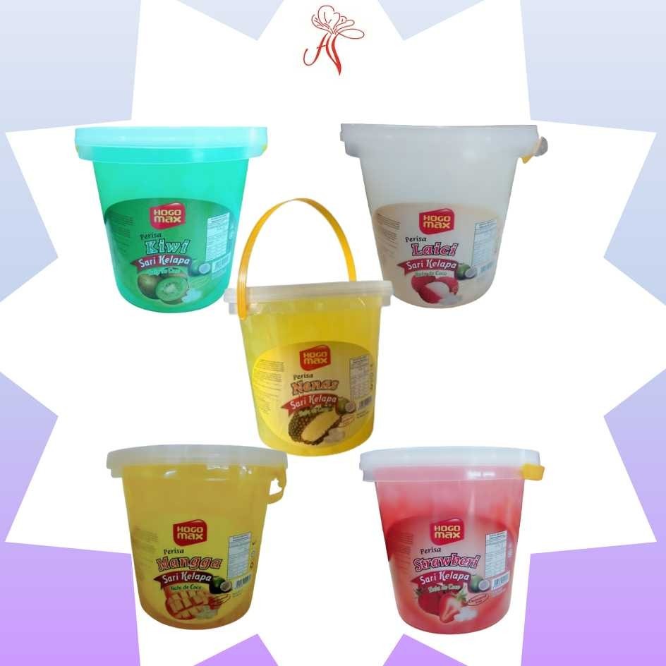 HOGOMAX Nata De Coco 1.5kg Starwberry/Mango/Laici/Nenas/Kiwi | Shopee ...