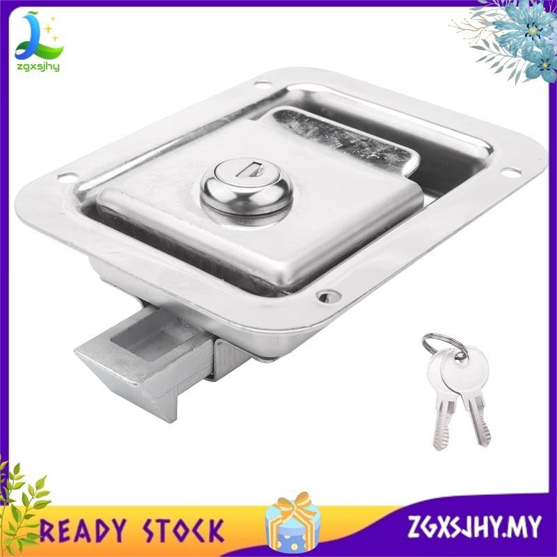 [zgxsjhy] Paddle Slam Latch with Lock & Key Travel Trailer Lock ...