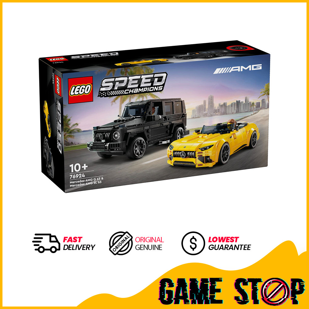Lego 76924 Speed Champions Mercedes-AMG G 63 & Mercedes-AMG SL 63 ...