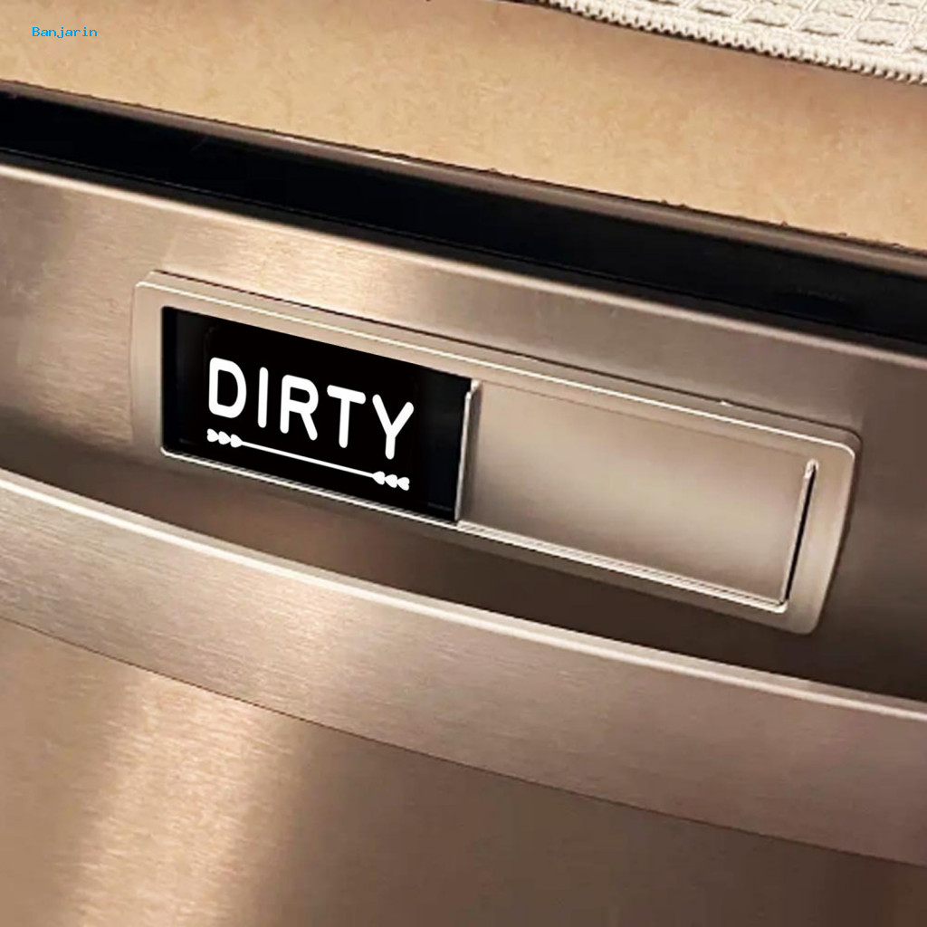 HOT Dishwasher Clean Dirty Tag Kitchen Dishwasher Indicator Magnet ...