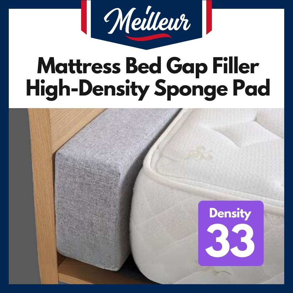 Meilleur Bed Gap Filler Density 33 High-Density Hard Sponge Pad Narrow ...