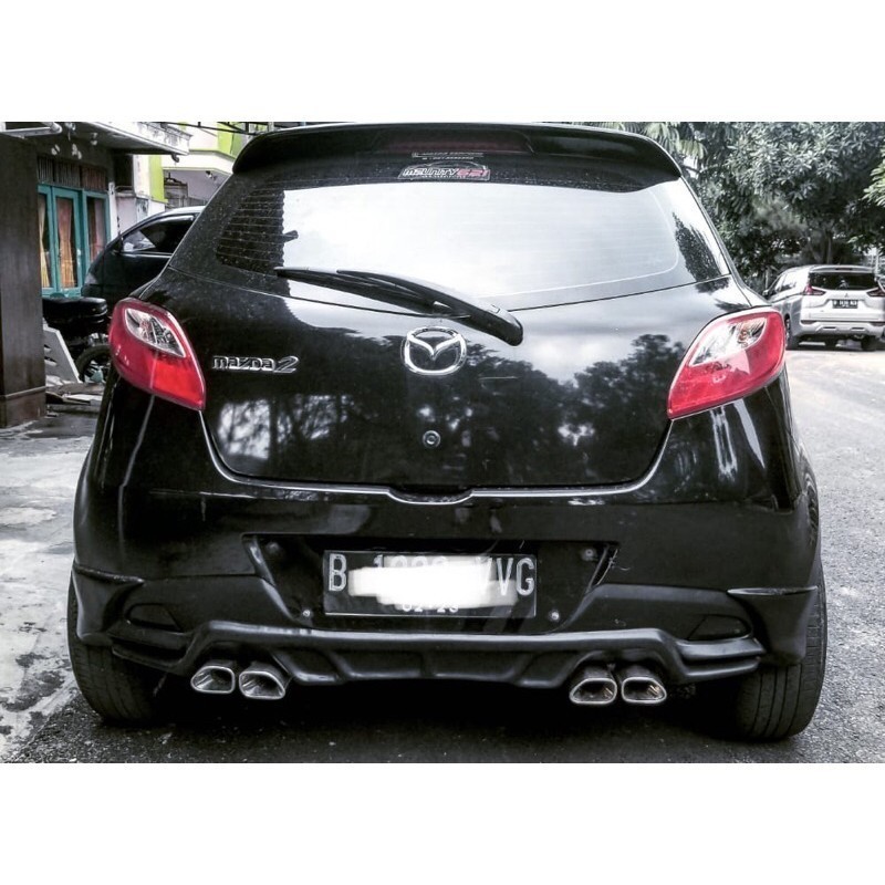 Mazda 2 non-sky active diffuser without paint, grt quality | Shopee ...