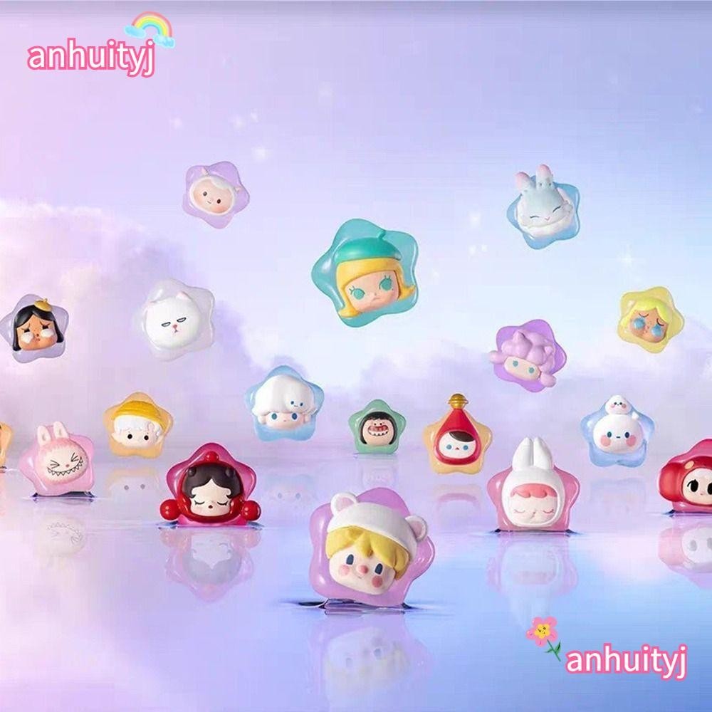 LANJ Box, POPMART Pop Bean Kawaii Anime Cartoon Figure Model, Fashion ...