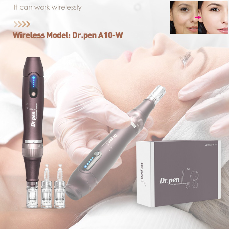 5-Speed Dr.Pen A10 Wireless Nano-Needle Electric DERMAPEN Wireless Beauty Pen MTS Mesoderm ...