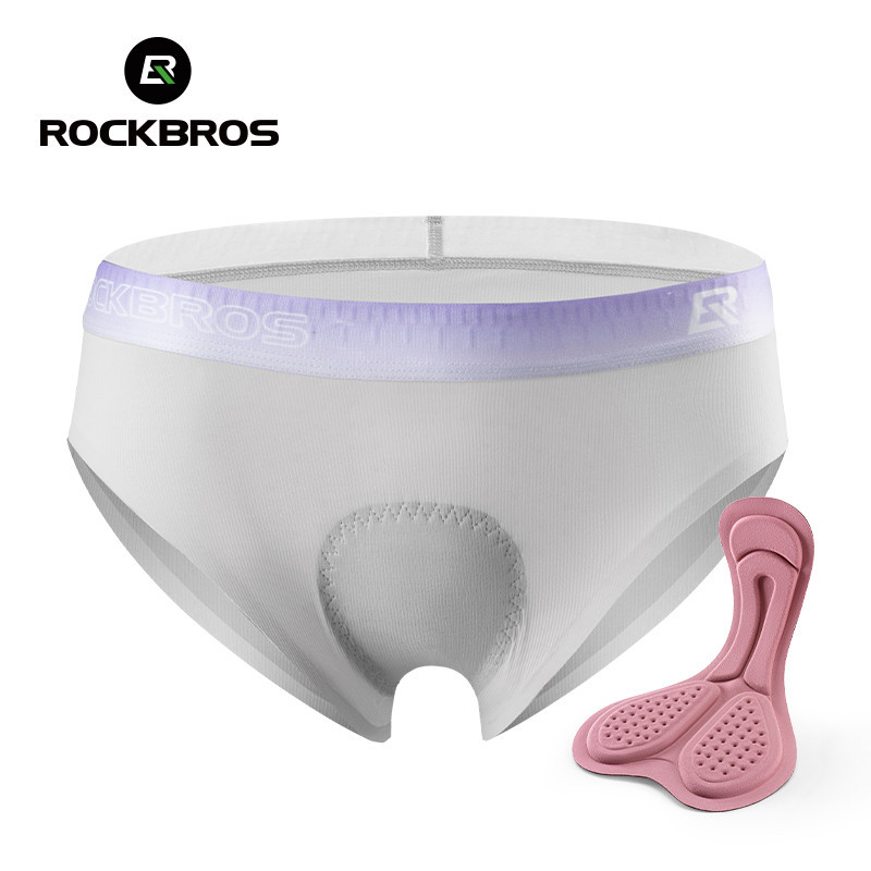 ROCKBROS Women Cycling Underwear Close Fitting Cycling Short Pants for MTB Road Bike | Shopee ...