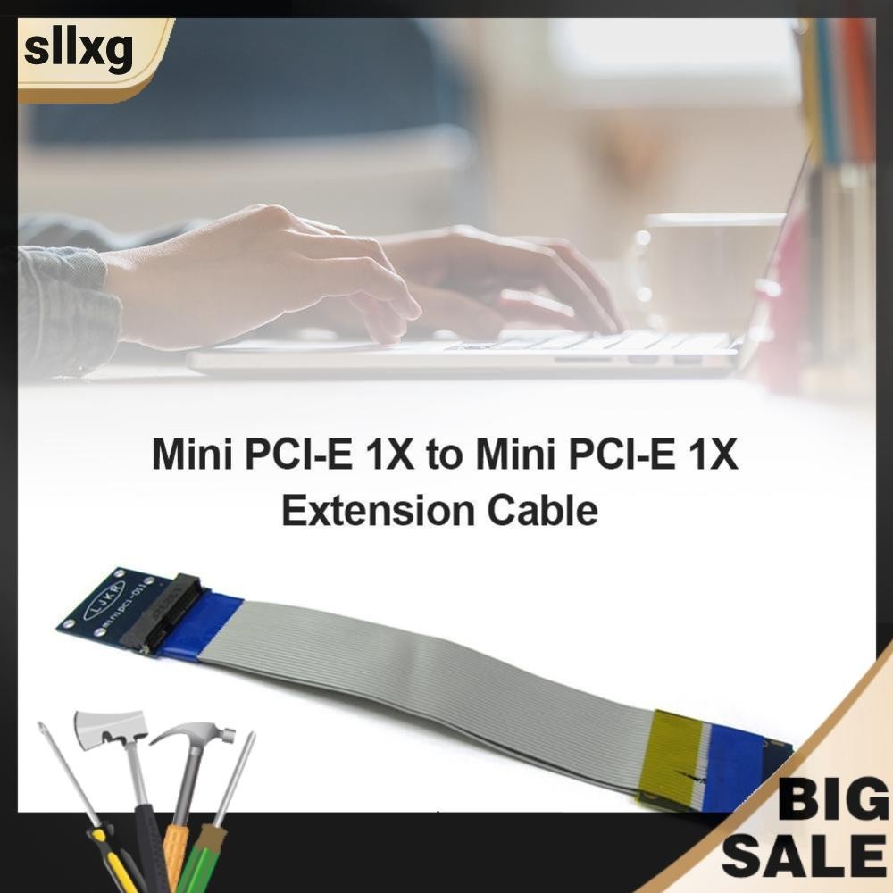 D1# Mini PCIe 1X Male to 1X Female PCI Express Riser Card Extender ...
